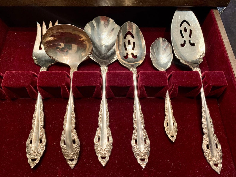 Royal Grandeur silverplate 1975 by ONEIDA SILVER Complete - Etsy