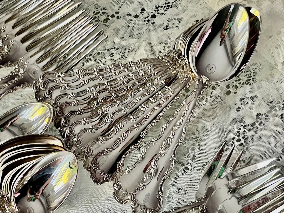 Vintage Silverware - Birks Regency "louis De France" Silverplate ...