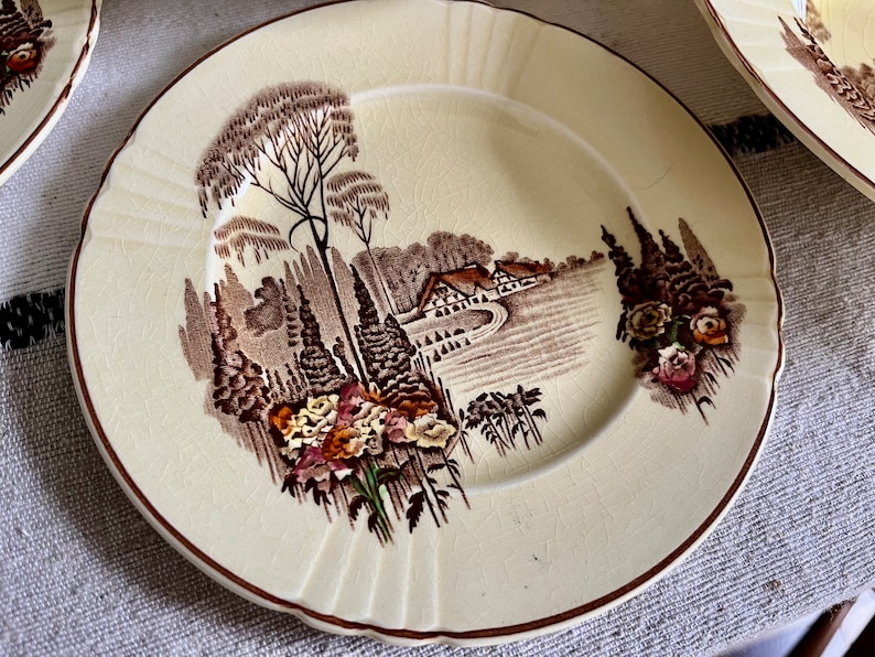 Homeland 1930s Myott Son & Co England RN 761201 Dishes - Etsy