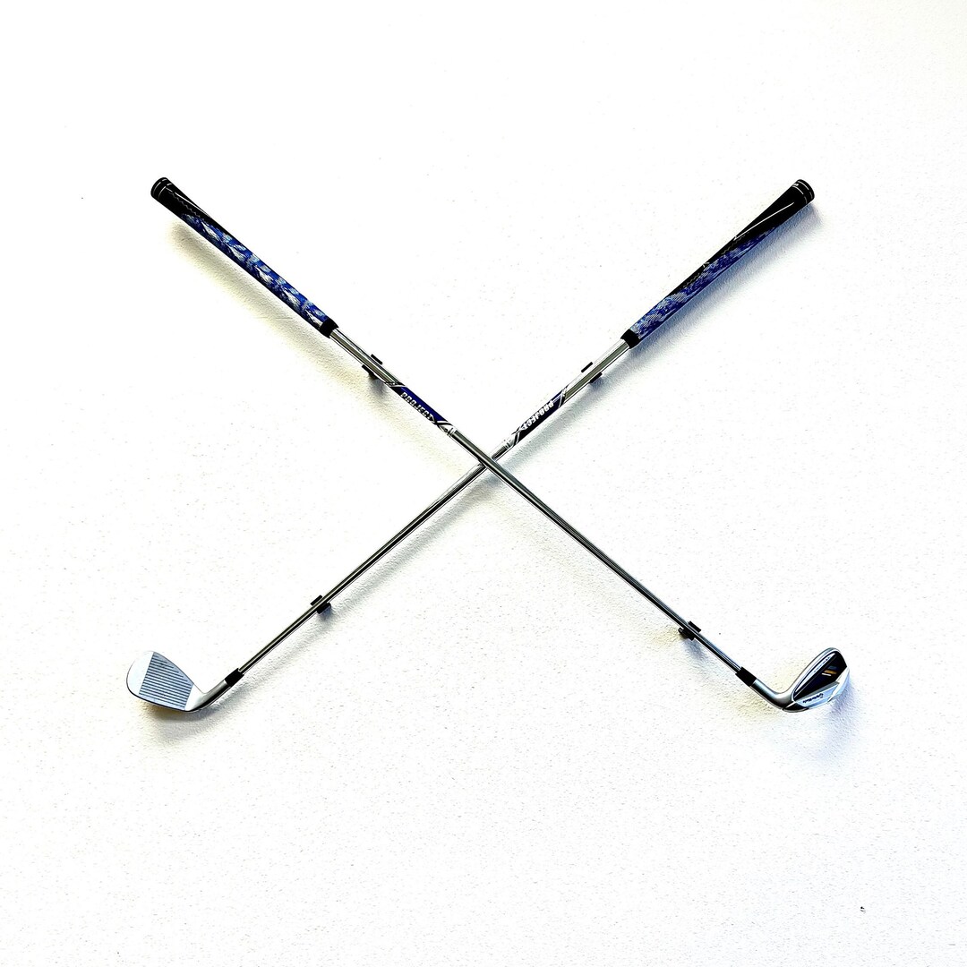 Golf Club "x" Cross Design Wall Mount Bracket (qty. 2) - Etsy