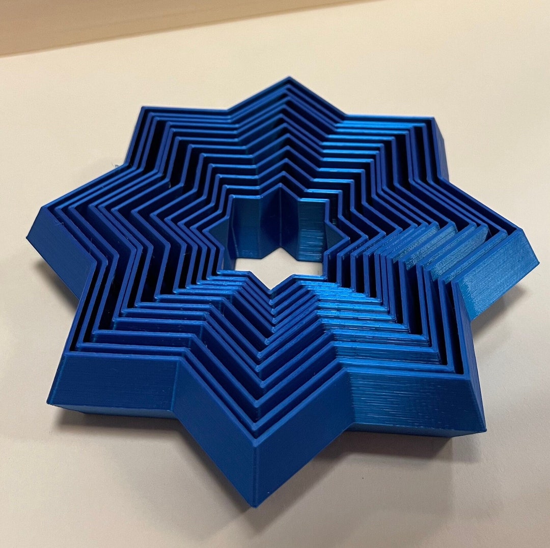 Fidget Toy - 3D Printed Toy - Sensory Stim ADHD Fidget - Stress Relief ...