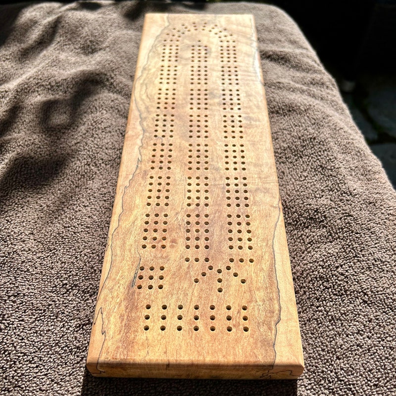 Rustic Cribbage Board - Etsy