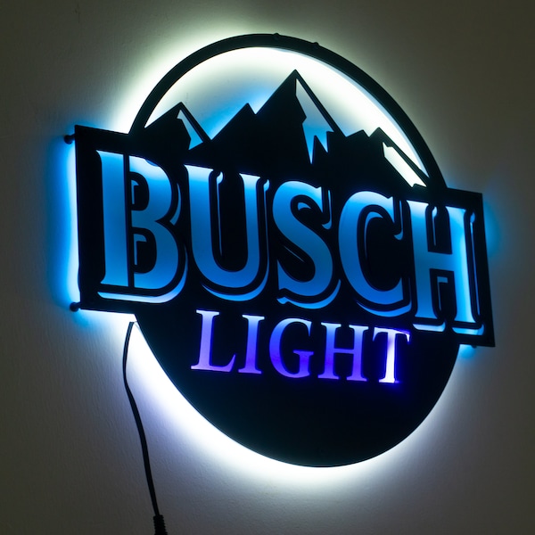 Busch Light Sign - Etsy