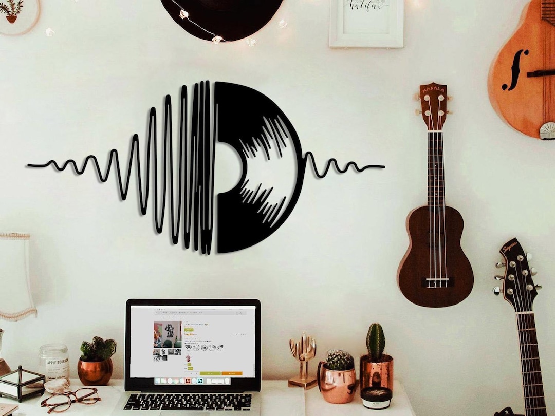 Record Metal Wall Decor,music Lover Gift, Home Wall Art, Metal Wall ...