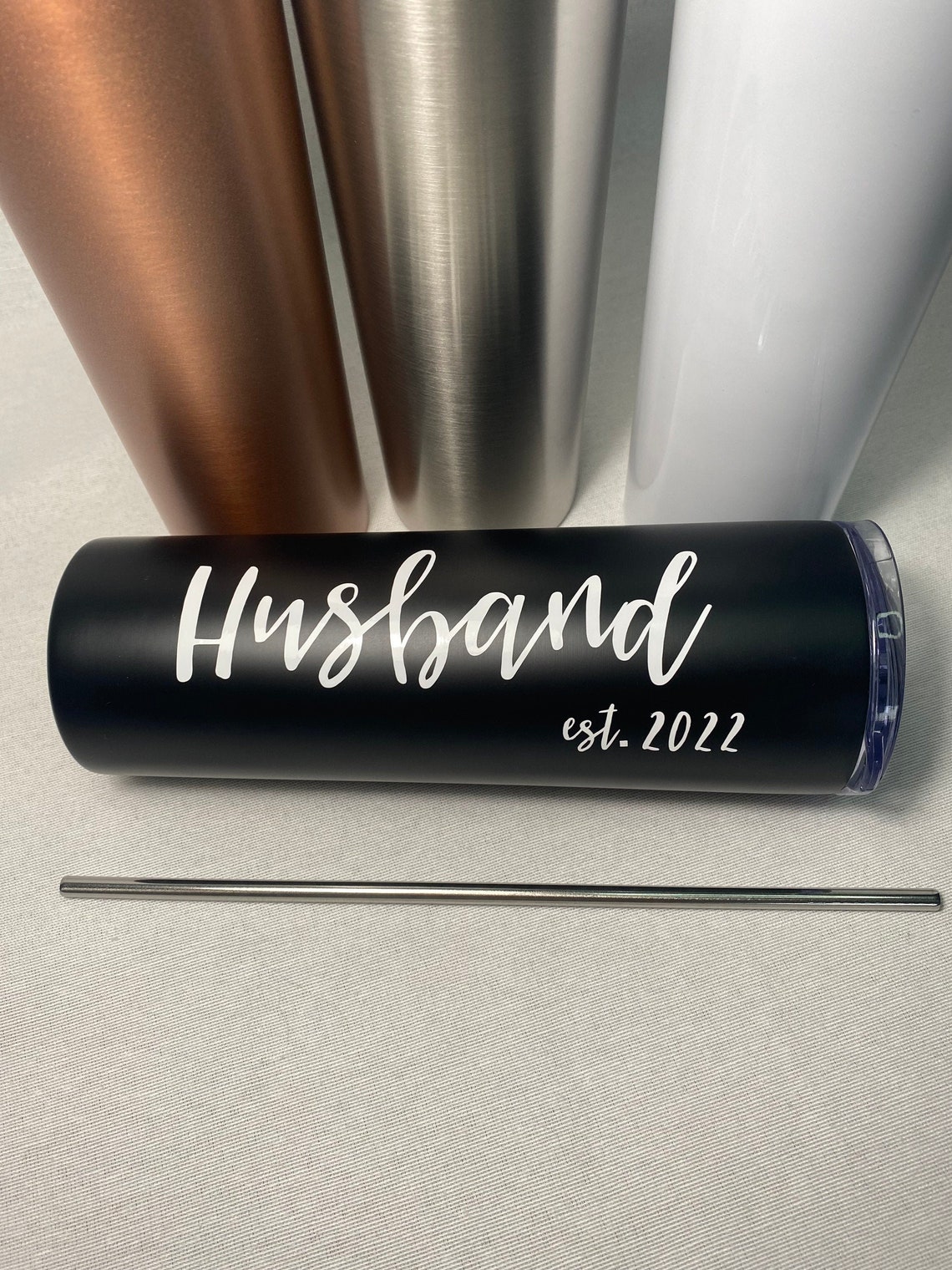 Personalized Tumbler With Straw - Etsy