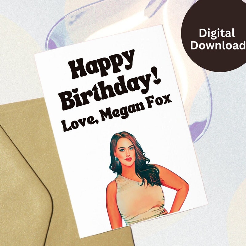 Megan Fox Love It Blind - Etsy