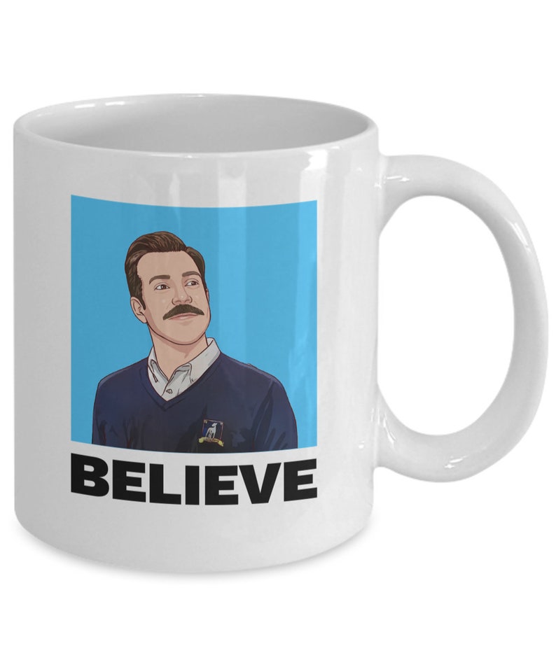 Ted Lasso Believe Mug Ted Lasso Mug Ted Lasso Etsy Hong Kong