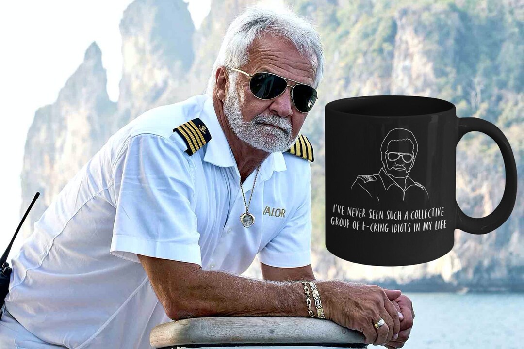Captain Lee Inspired Mug! | Black Ceramic Mug | Below Deck | Below Deck ...