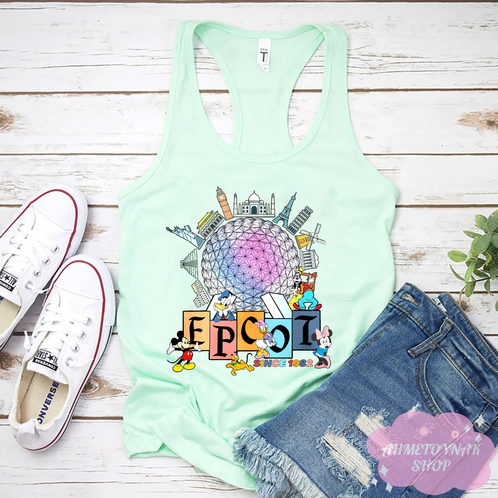 Epcot since 1982 Tank, Epcot Tank, Mickey And Friends Tank, Disney ...