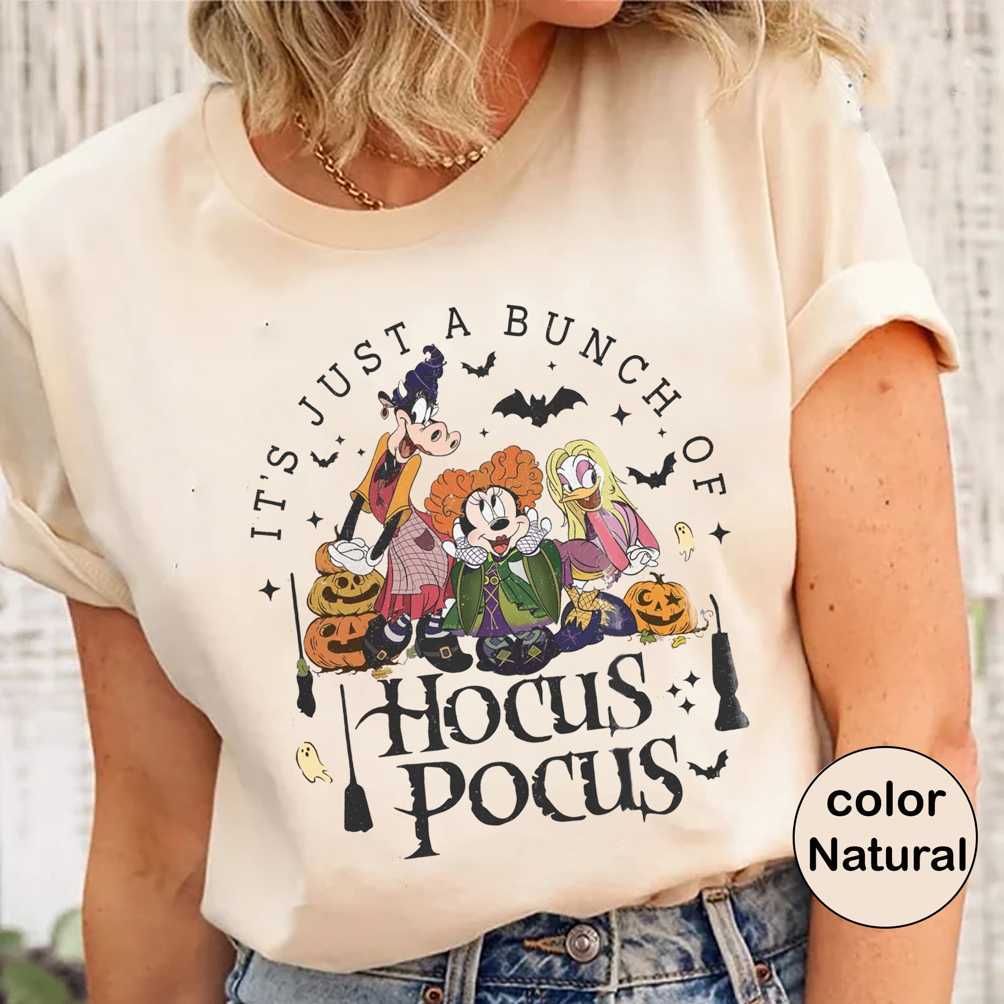 Vintage It's Just a Bunch of Hocus Pocus Sweatshirt - Etsy