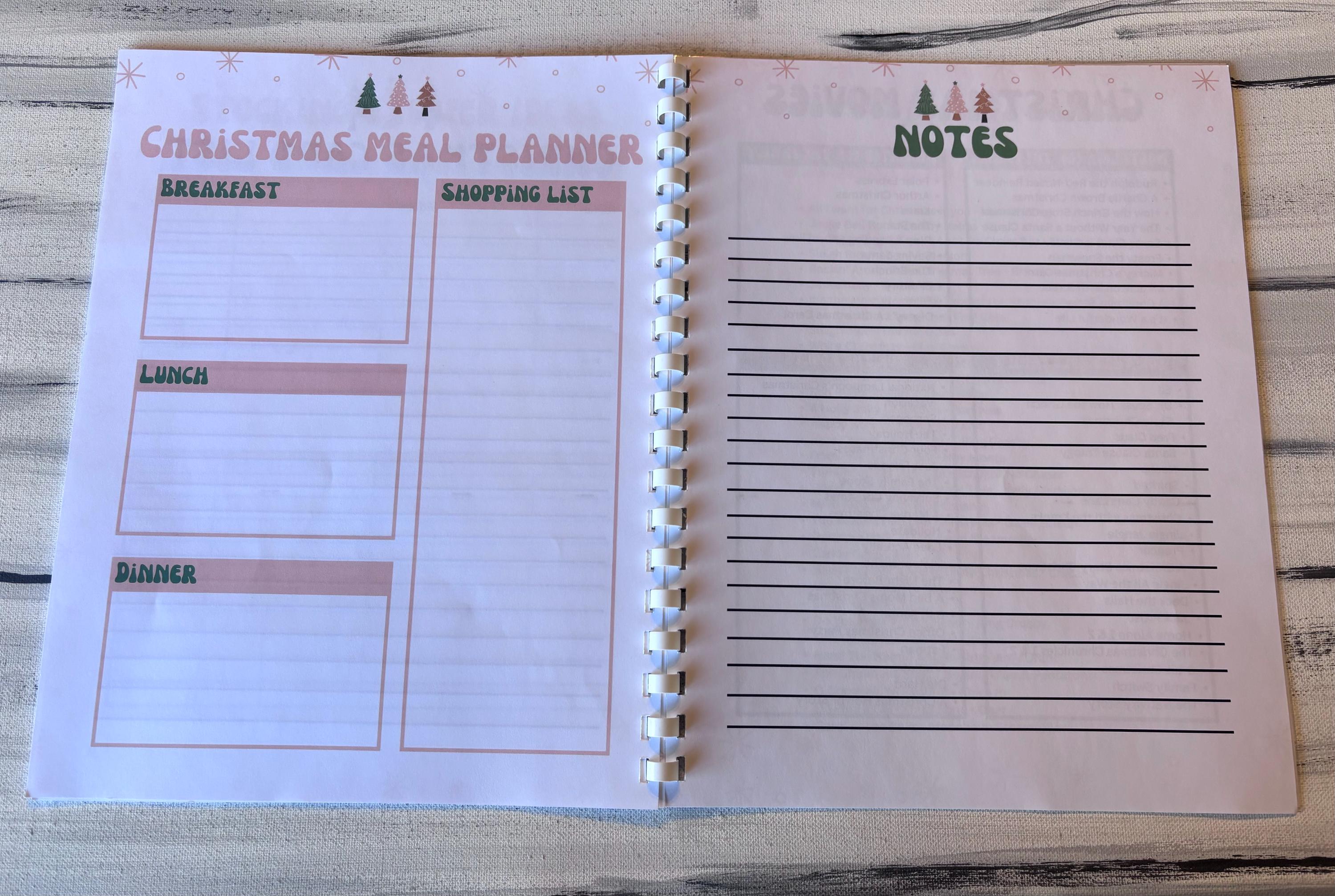 Christmas Planner/journaling Book - Etsy