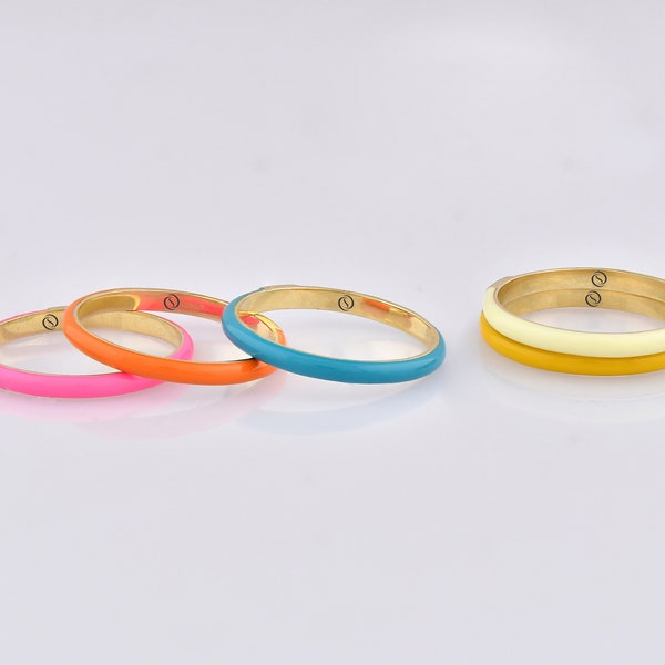 Enamel Ring - Etsy