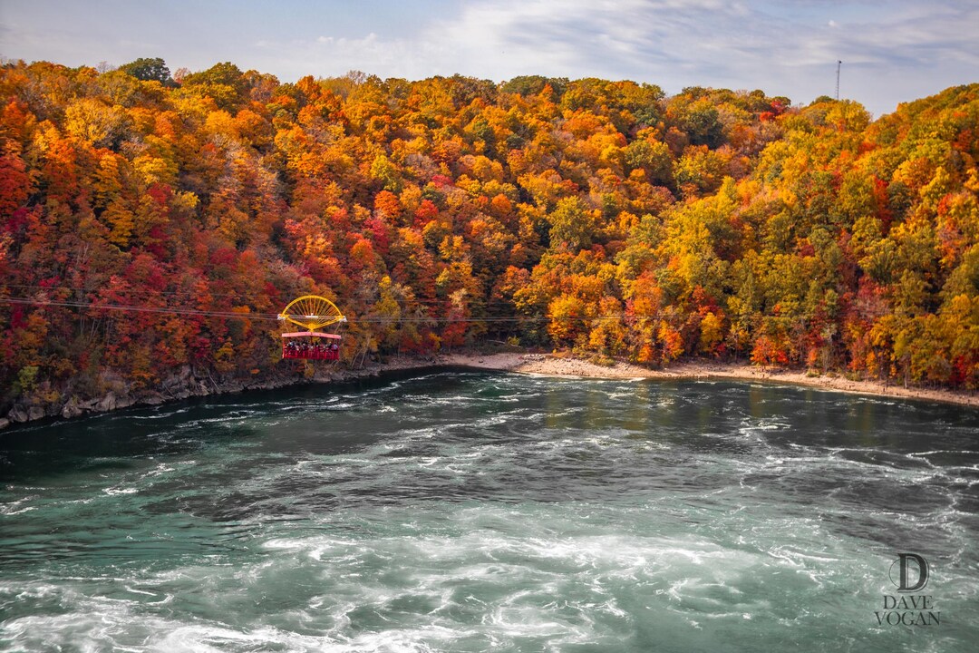Niagara Falls Whirlpool Fall Foliage Print Canvas - Etsy