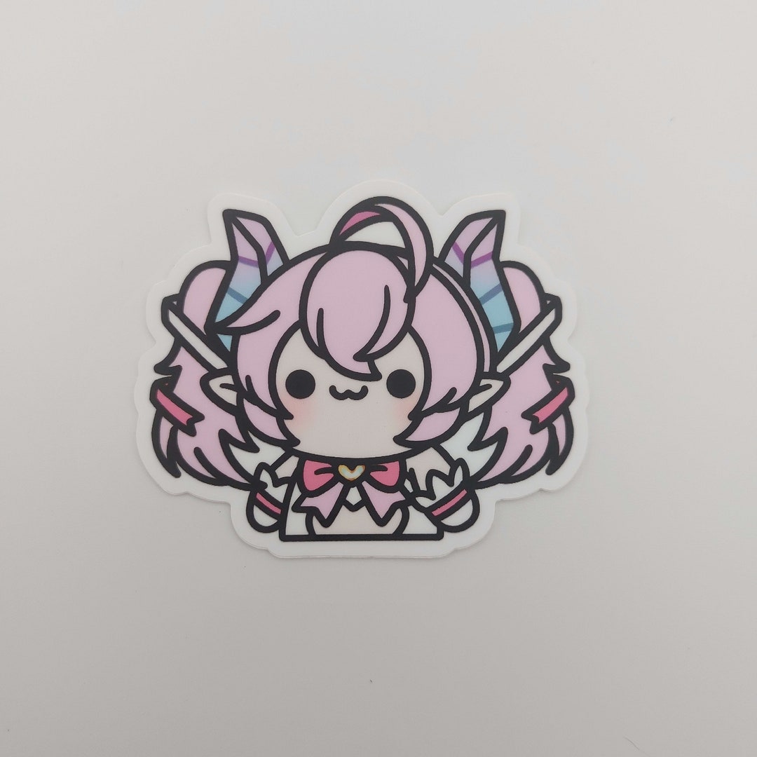 Vtuber Wiggle Chibidoki Die-cut Sticker - Etsy