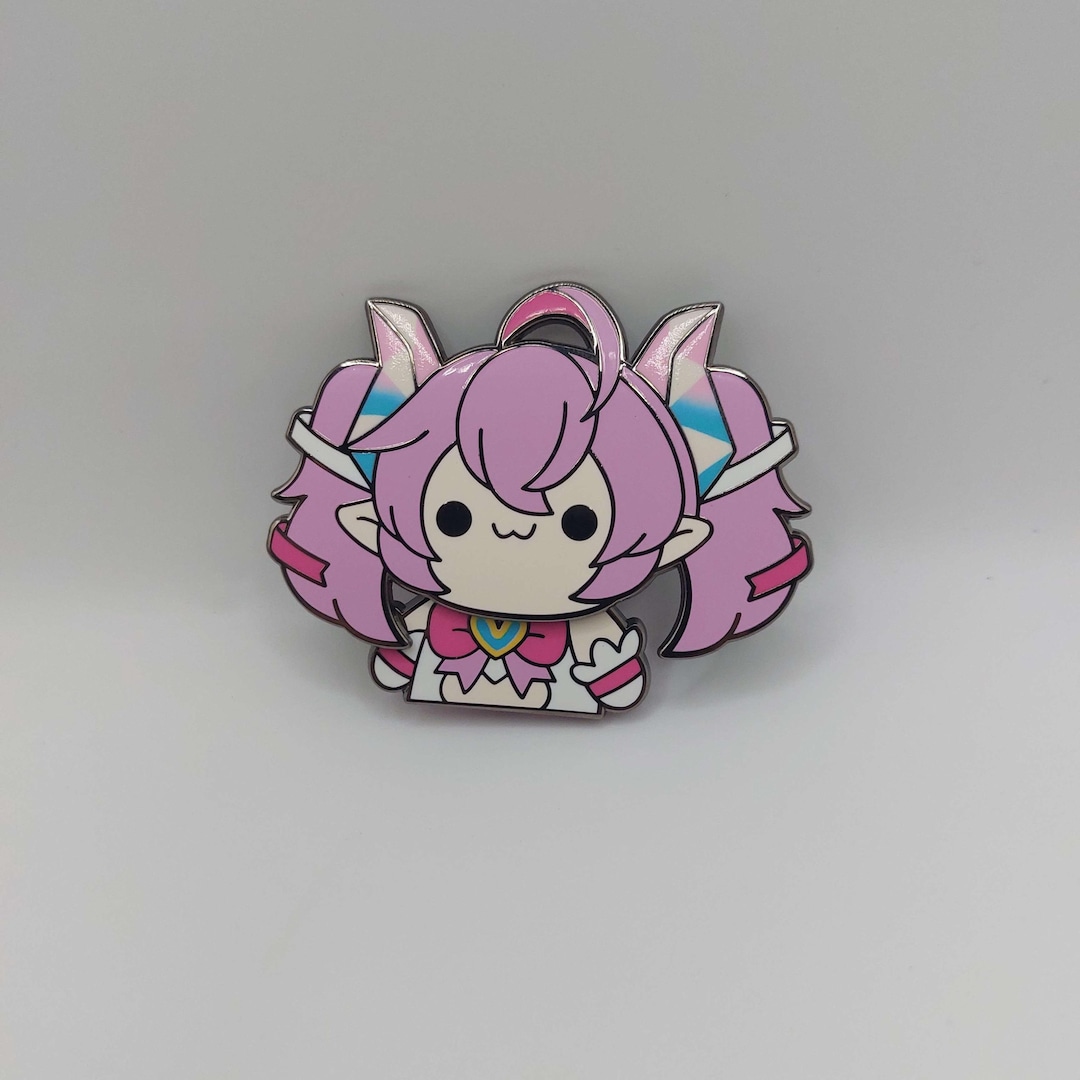 Chibidoki - Moving Fidget Toy Hard Enamel Pin | Wiggle Pin - Etsy