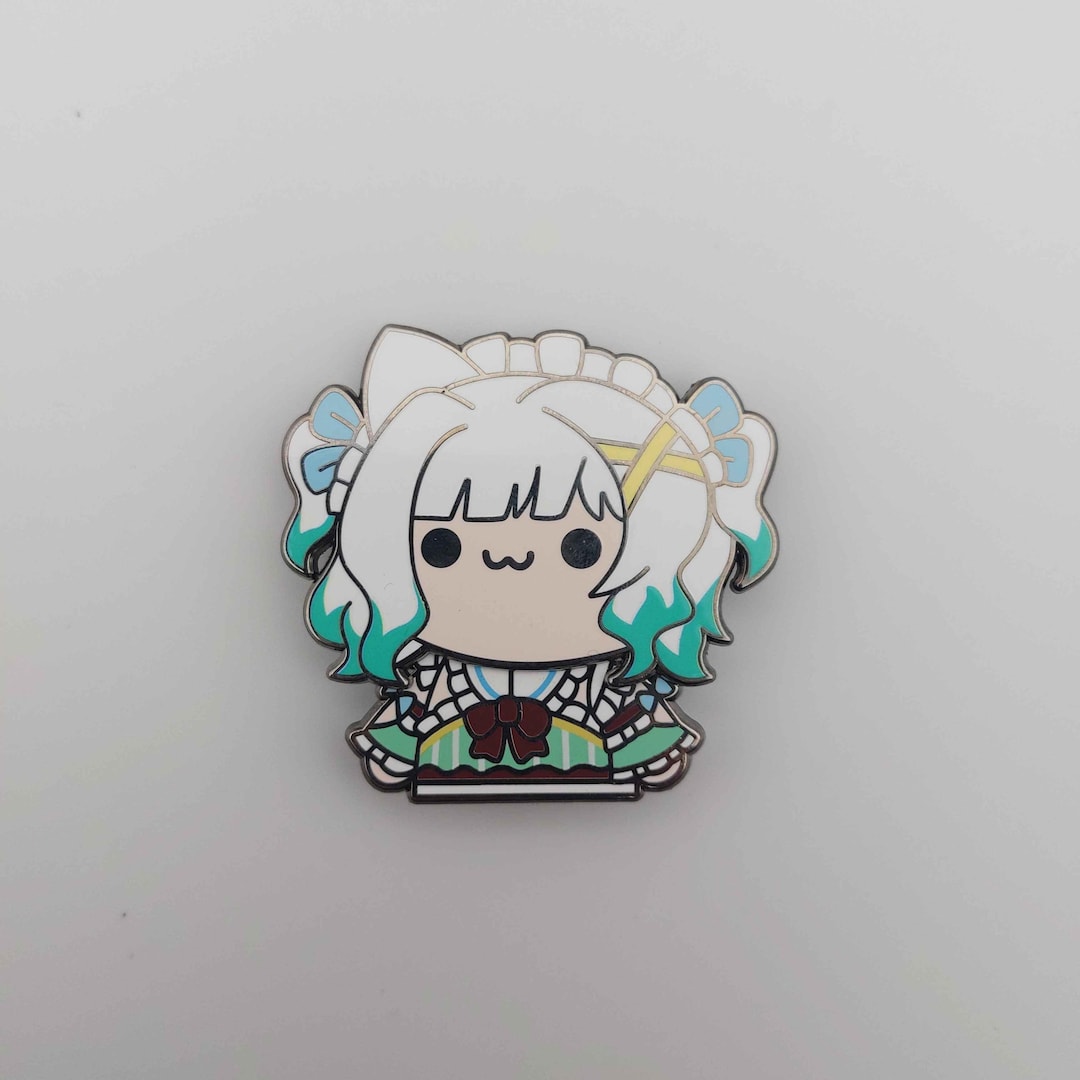 Maid Mint - Moving Fidget Toy Hard Enamel Pin | Wiggle Pin - Etsy