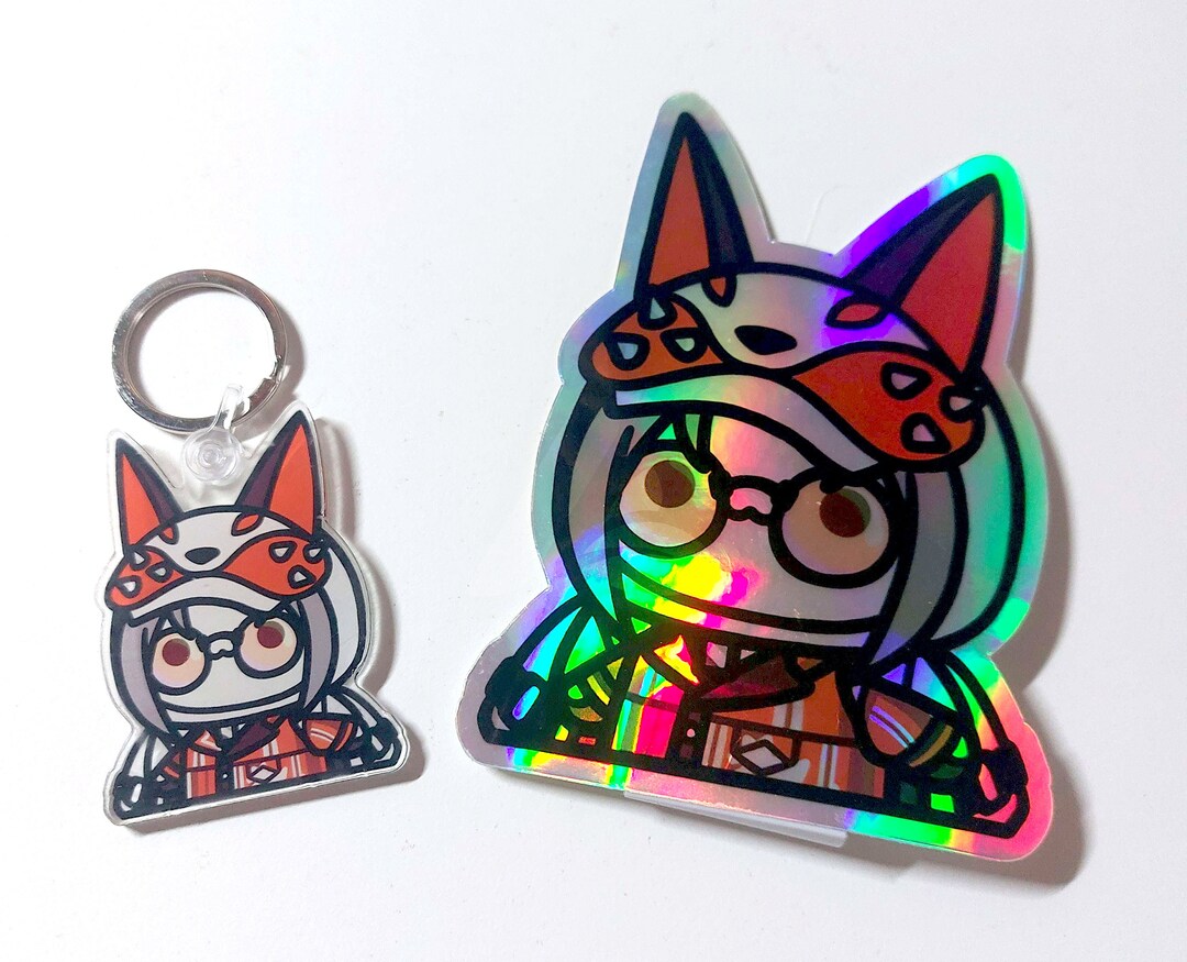 Nijisanjien Mysta Rias Wiggle Bundle Acrylic Keychain and - Etsy