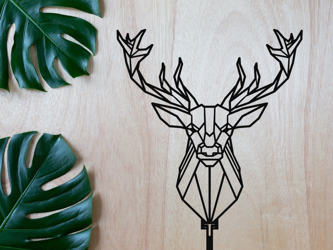 Buck Geometric Indoor Houseplant Trellis or Decoration | 3D Printed ...