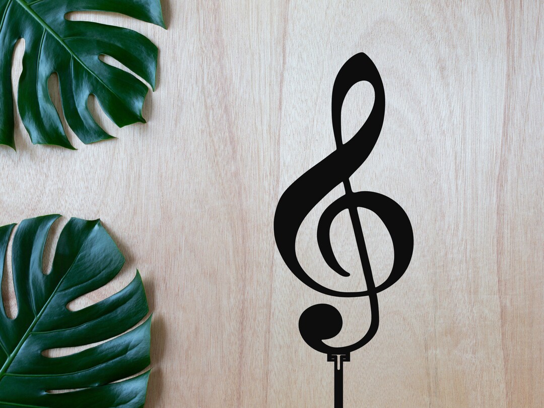 Musical Note Indoor Houseplant Trellis or Decoration | 3D Printed ...