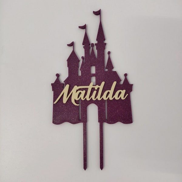 3d Castle Cake Topper - Etsy
