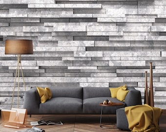 Realistic Stone Wallpaper - Etsy