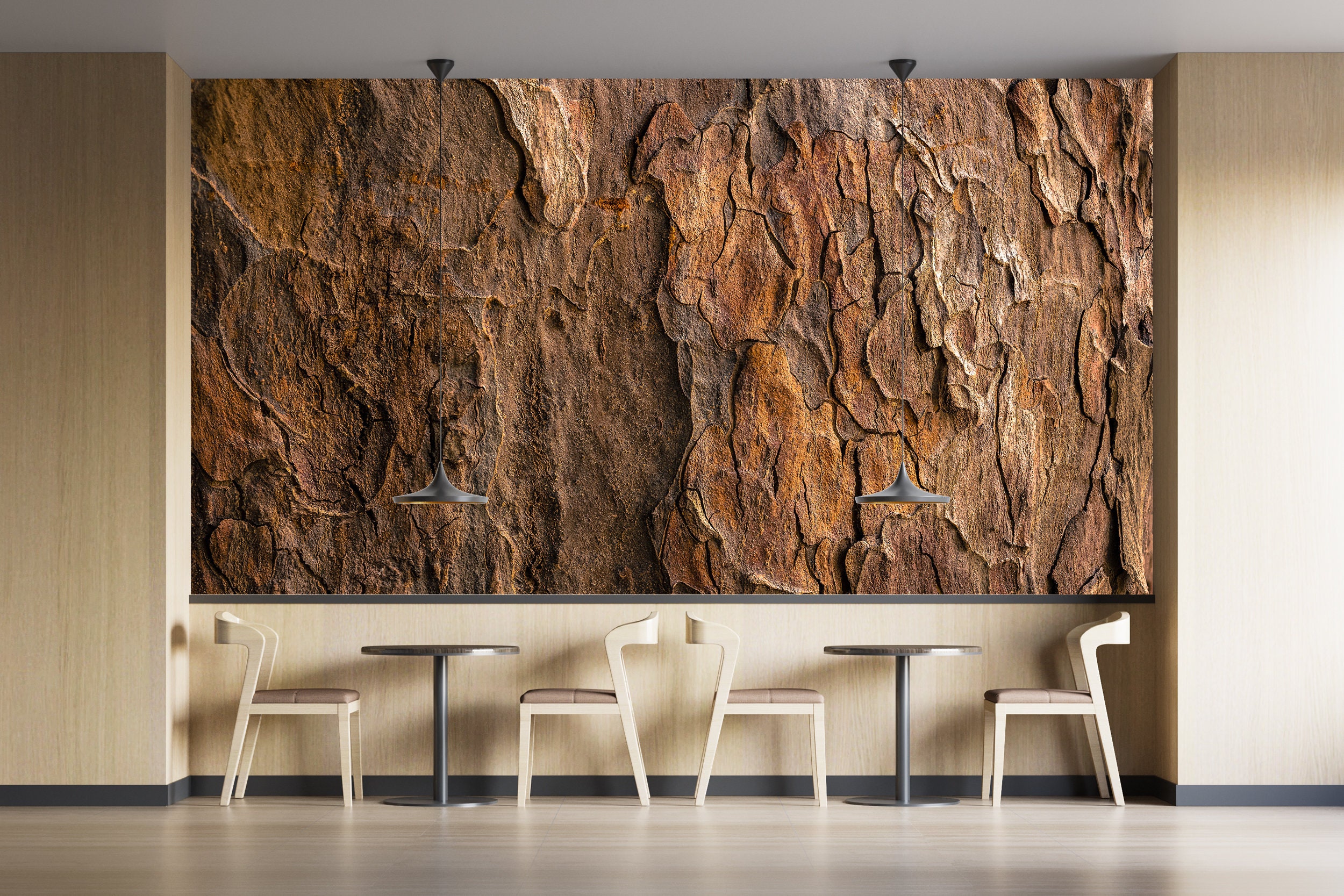 Tree Bark Image Digital Print Wallpaper Self Adhesive Wall - Etsy UK