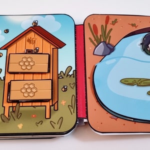 DIY Happy Farm Busy Book - Printable Paper Dollhouse, Activity Book ...