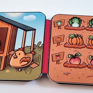 DIY Happy Farm Busy Book - Printable Paper Dollhouse, Activity Book ...