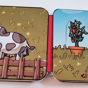 DIY Happy Farm Busy Book - Printable Paper Dollhouse, Activity Book ...