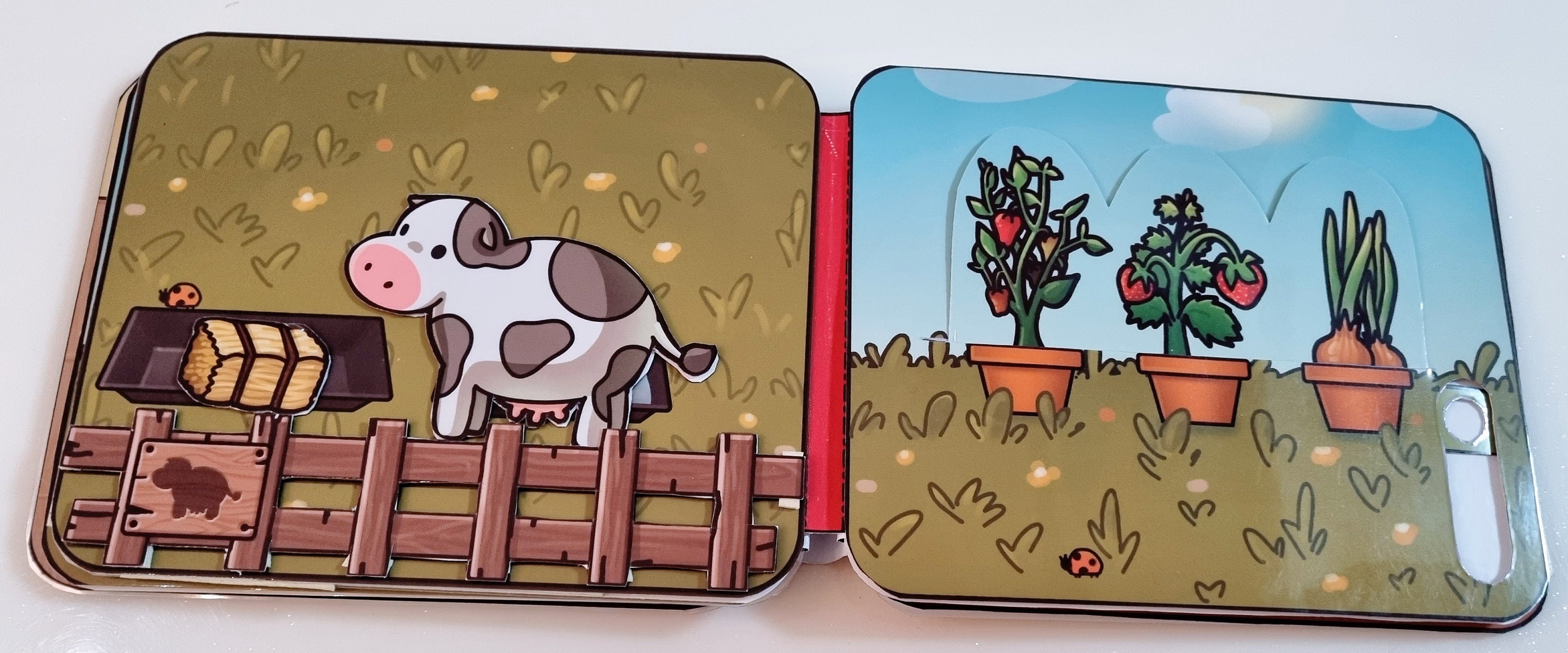 DIY Happy Farm Busy Book Printable Paper Dollhouse Activity - Etsy ...