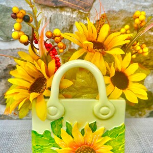 Sunflower Handbag Bouquet - Etsy