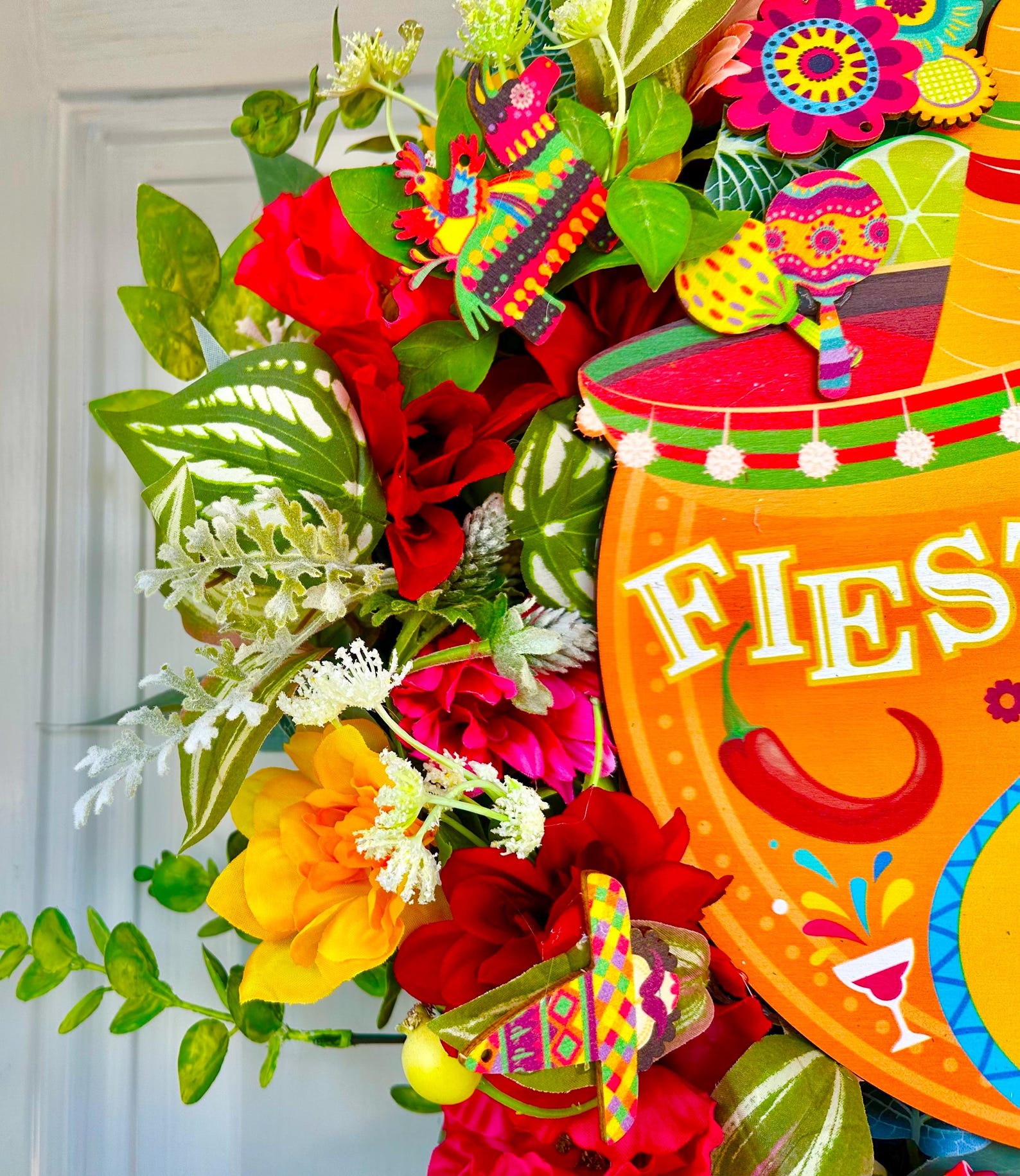 Cinco De Mayo Colorful Wreath Fiesta Week is Thur, April 16th to Sunday ...