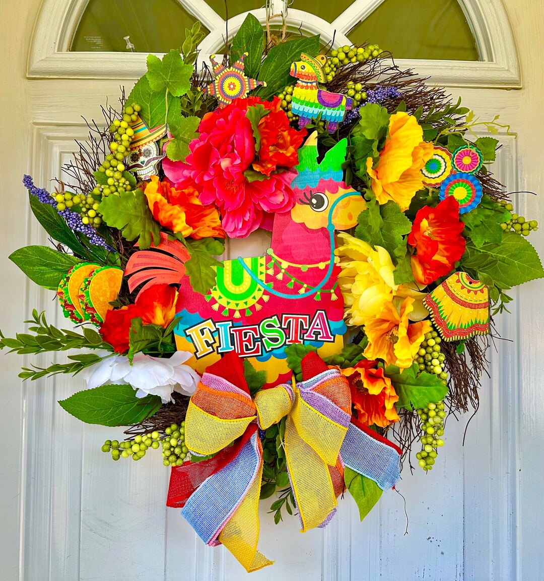Colorful Cinco De Mayo Wreath Fiesta Week is Thu, Apr 18, 2024 Sun, Apr ...