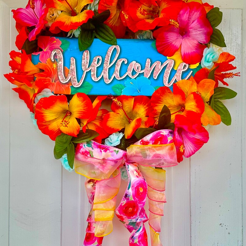 Welcome Wreath - Etsy