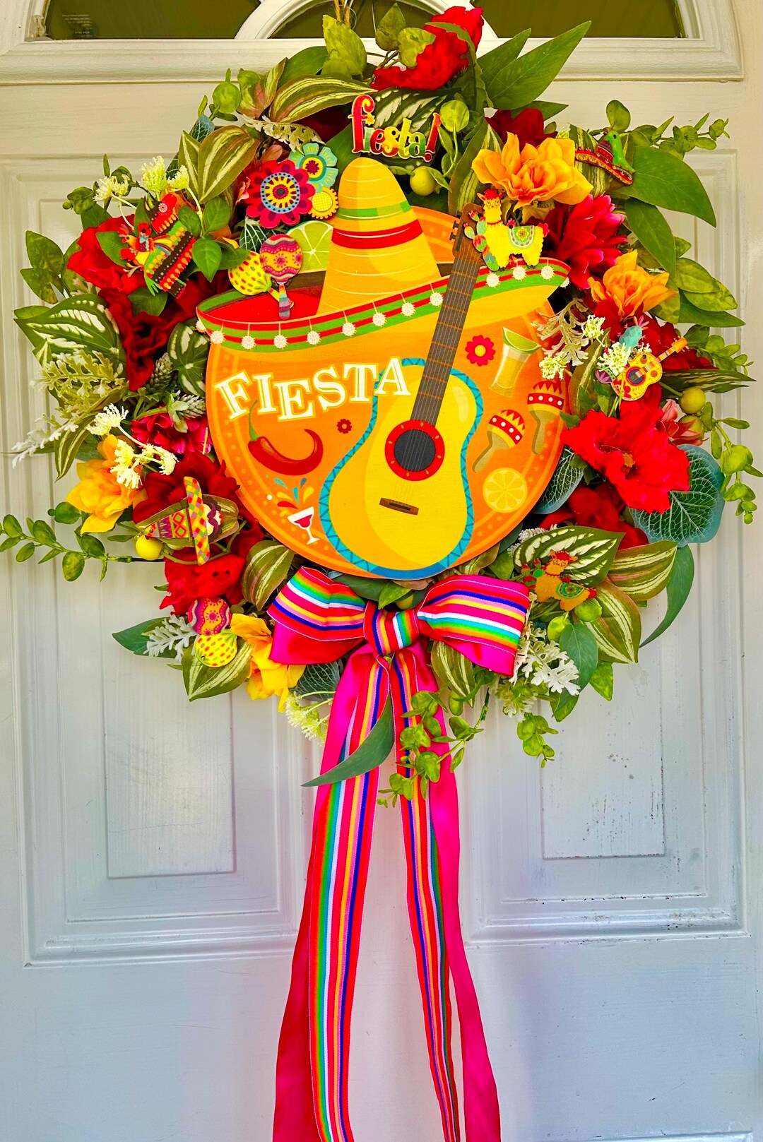 Cinco De Mayo Colorful Wreath Fiesta Week is Thur, April 16th to Sunday ...