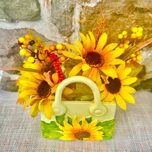 Sunflower Handbag Bouquet - Etsy