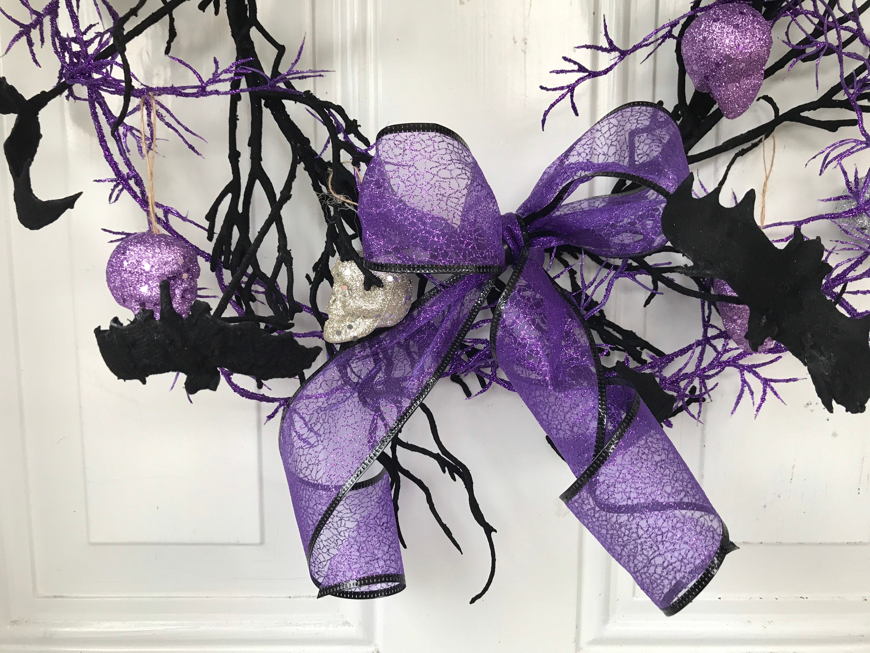 Gone Batty Halloween Wreath - Etsy