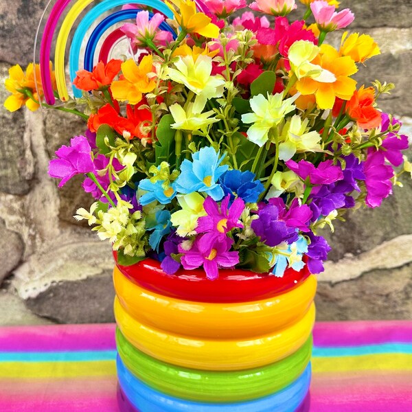 Rainbow Bouquet - Etsy