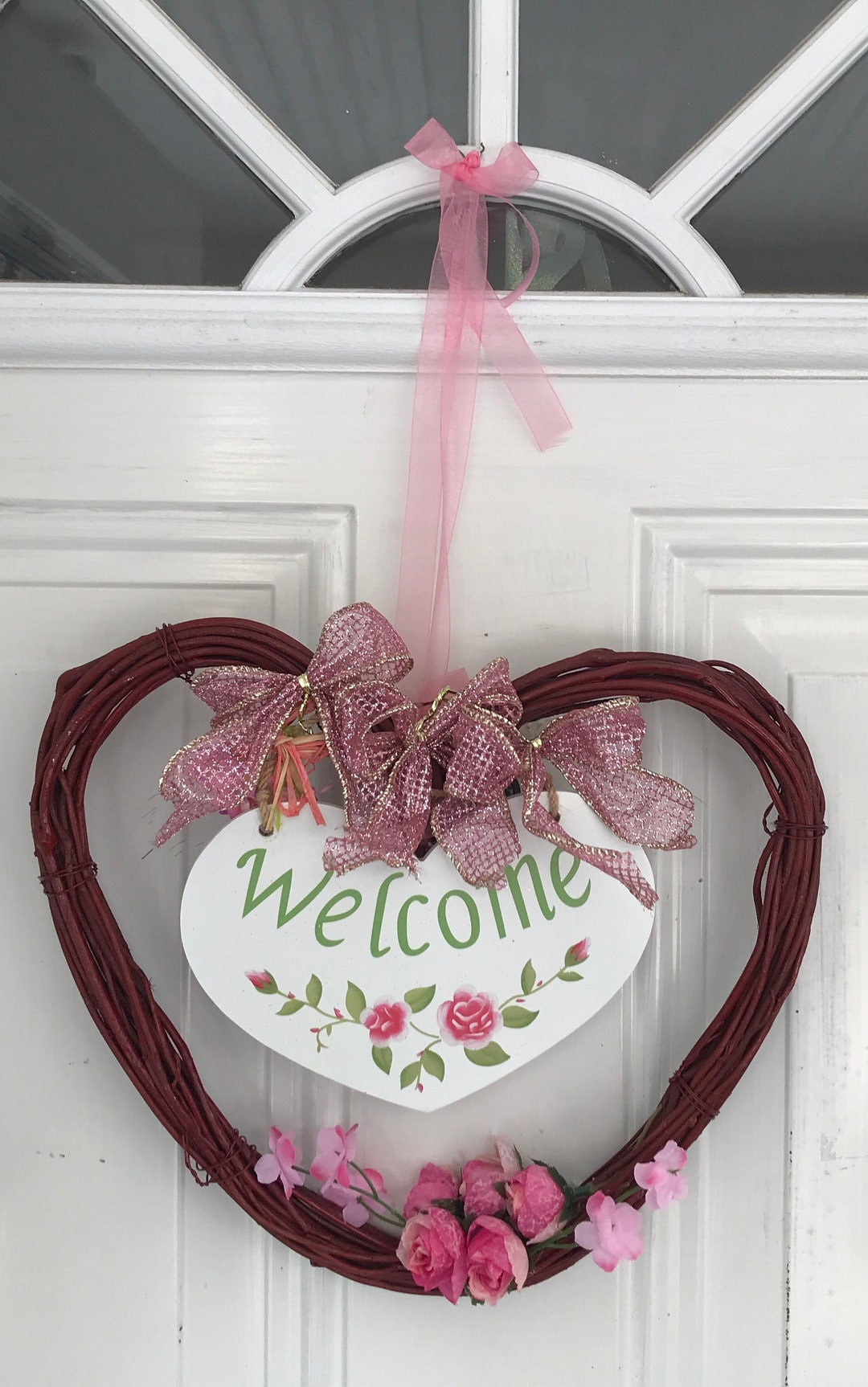 A Loving Welcome Wreath - Etsy