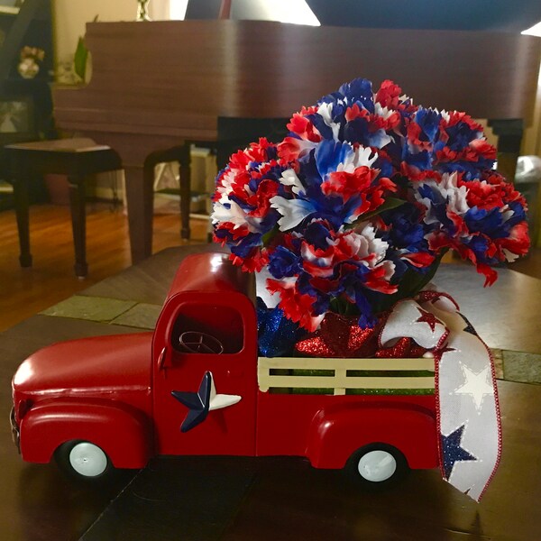 Red Truck Decor - Etsy