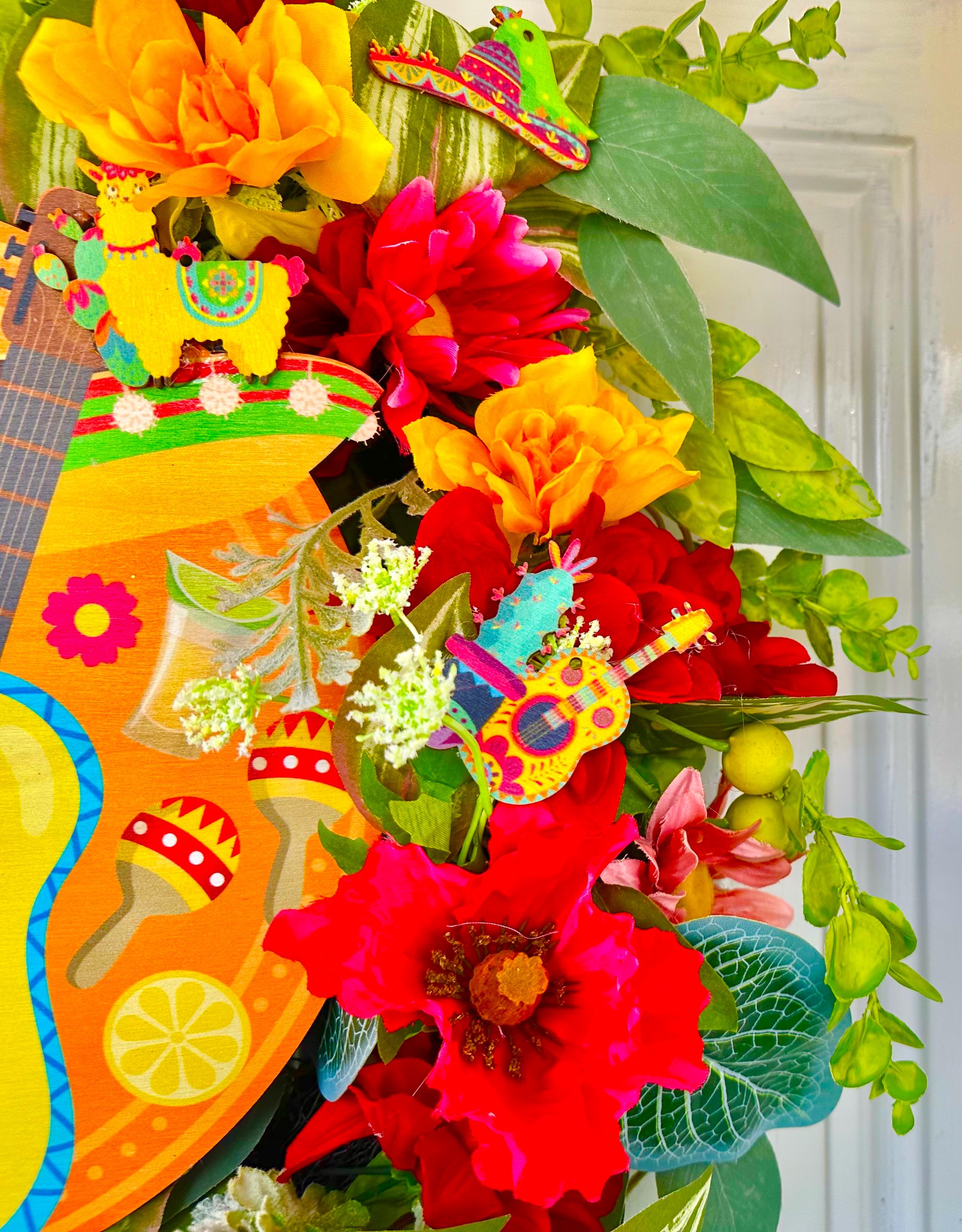 Cinco De Mayo Colorful Wreath Fiesta Week is Thur, April 16th to Sunday ...