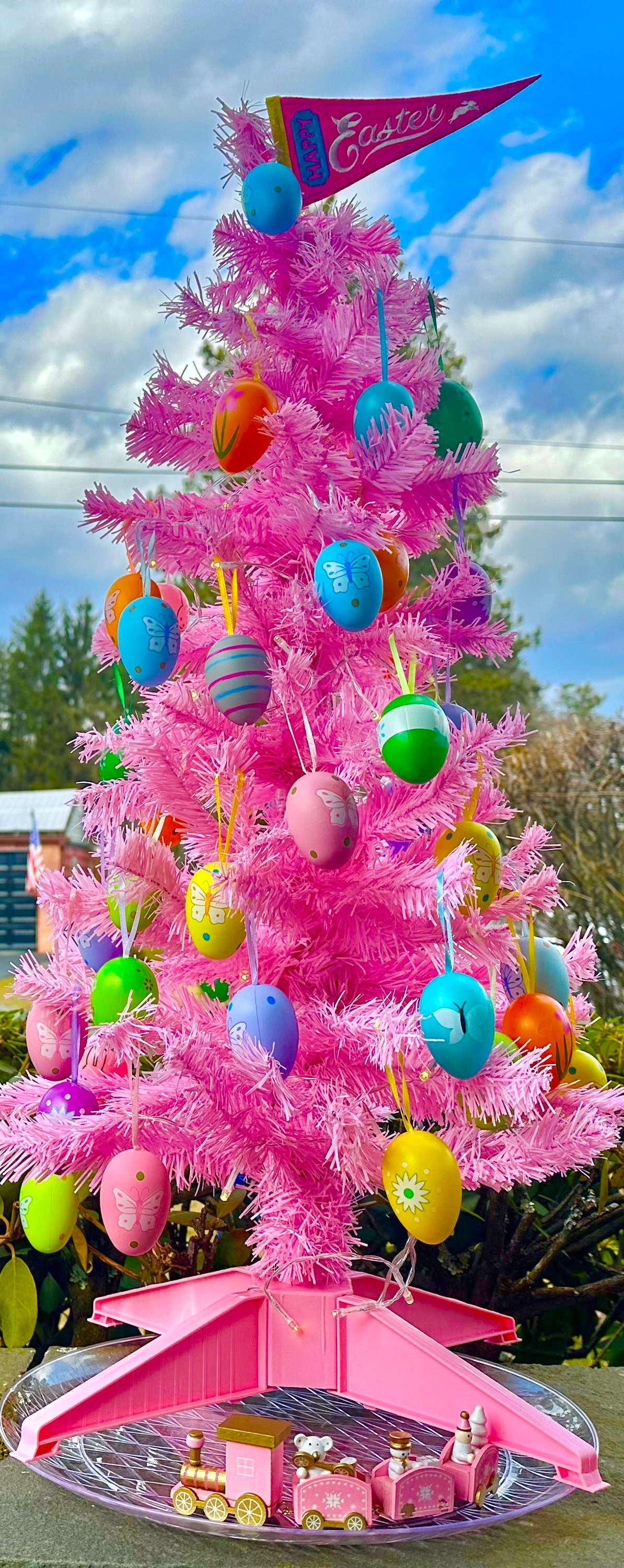 Pink Easter Tree