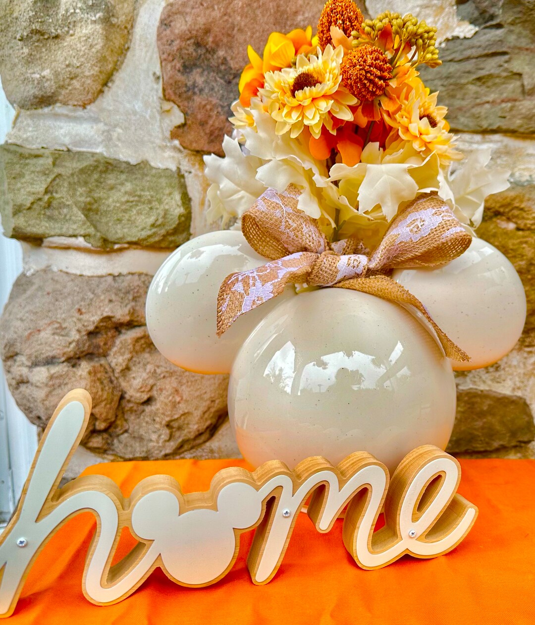 Dreamy Creamy Bouquet in a Mickey Mouse Planter - Etsy