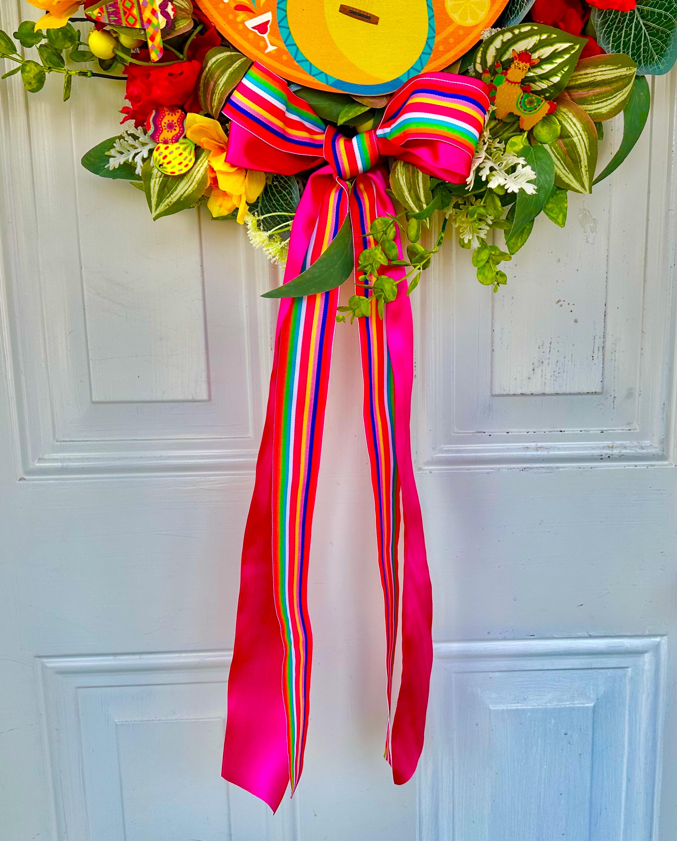 Cinco De Mayo Colorful Wreath Fiesta Week is Thur, April 16th to Sunday ...