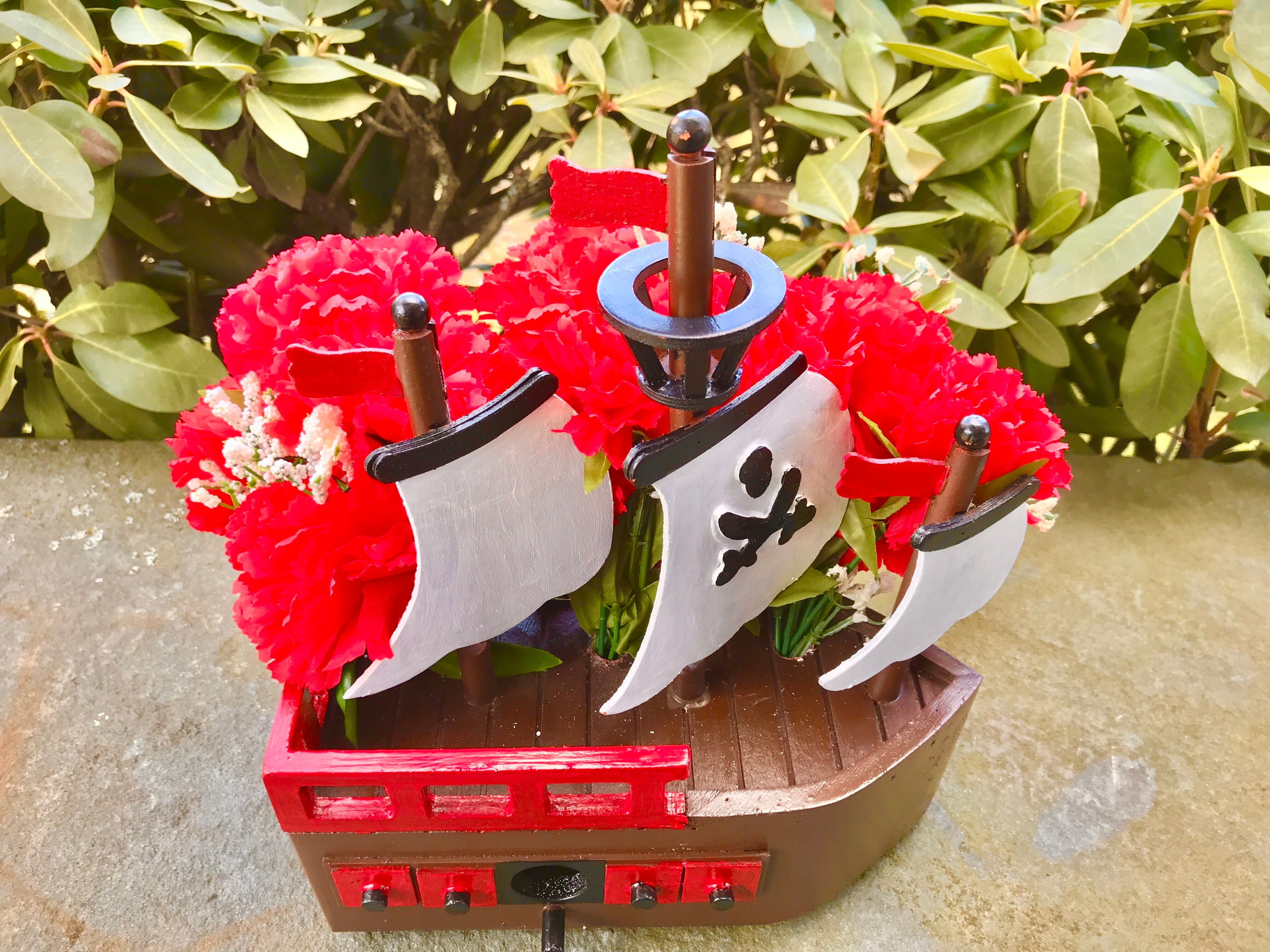 Pirate Ship Birdhouse Planter - Etsy