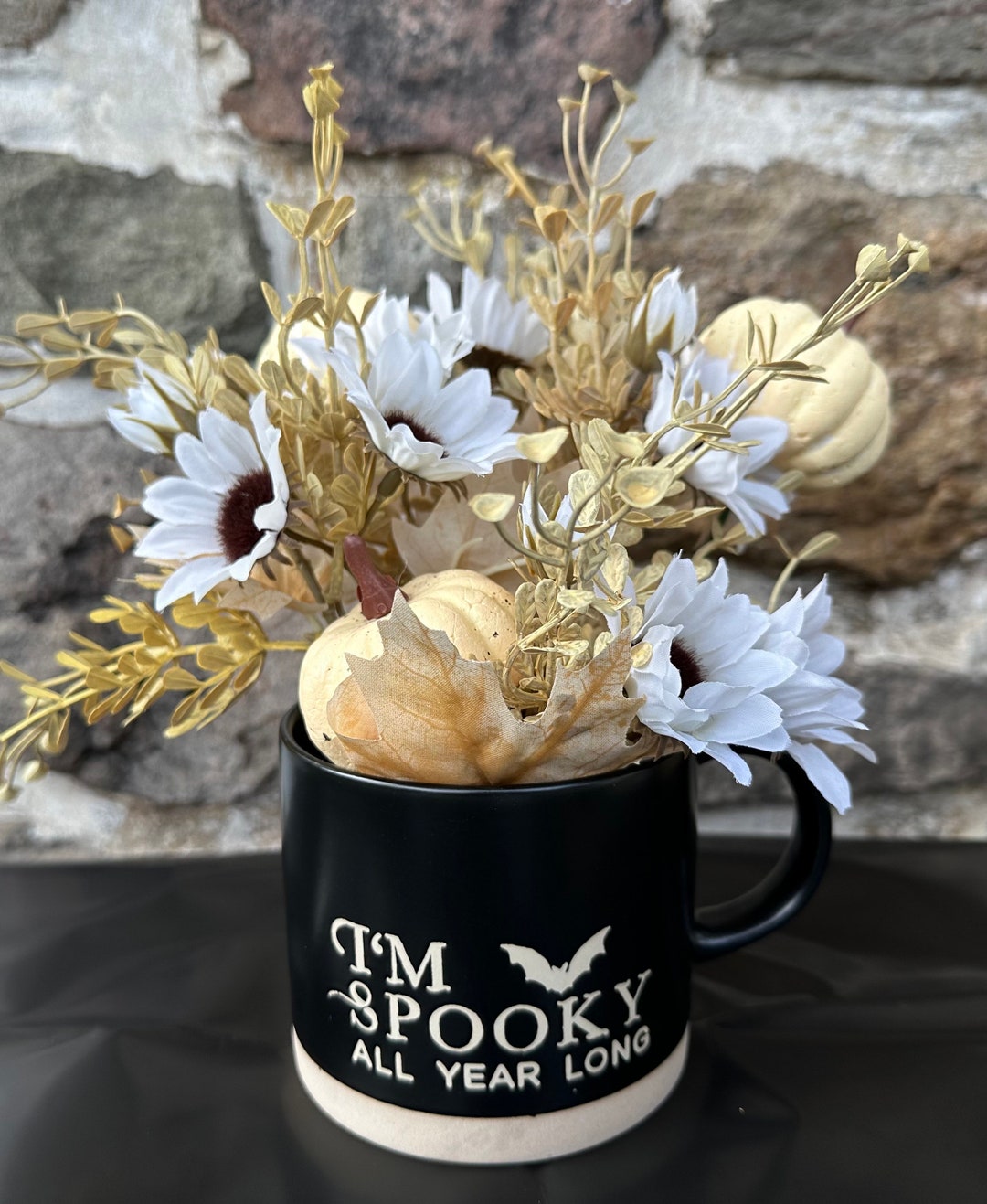 Im Spooky All Year Long Halloween Bouquet - Etsy