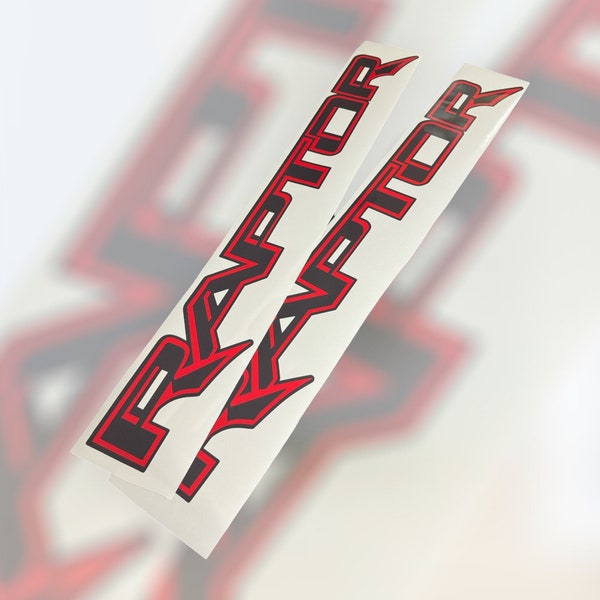 Ford Raptor Decal - Etsy