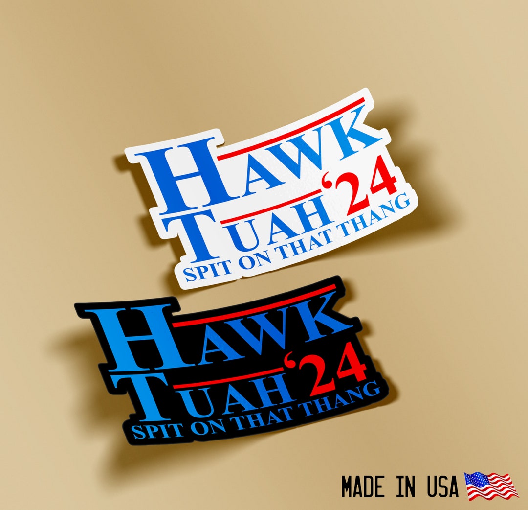 Hawk Tuah Vinyl Sticker Decal, High QUALITY Cars, Diesel Trucks Windows ...