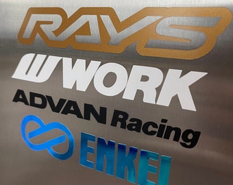 Rays Wheel Stickers - Etsy