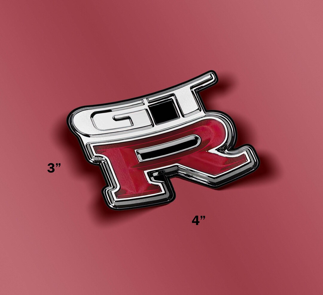 Nissan GTR Sticker Decal R34 R33 R32 4x3 High - Etsy